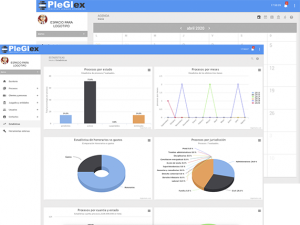 PleGlex Software para abogados, gestión de procesos jurídicos